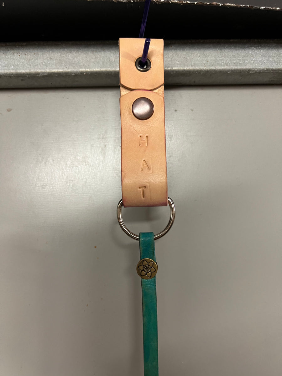 Leather Hanger Wall Hook Hanging Storage 3 sizes – Daffi Leather Studio